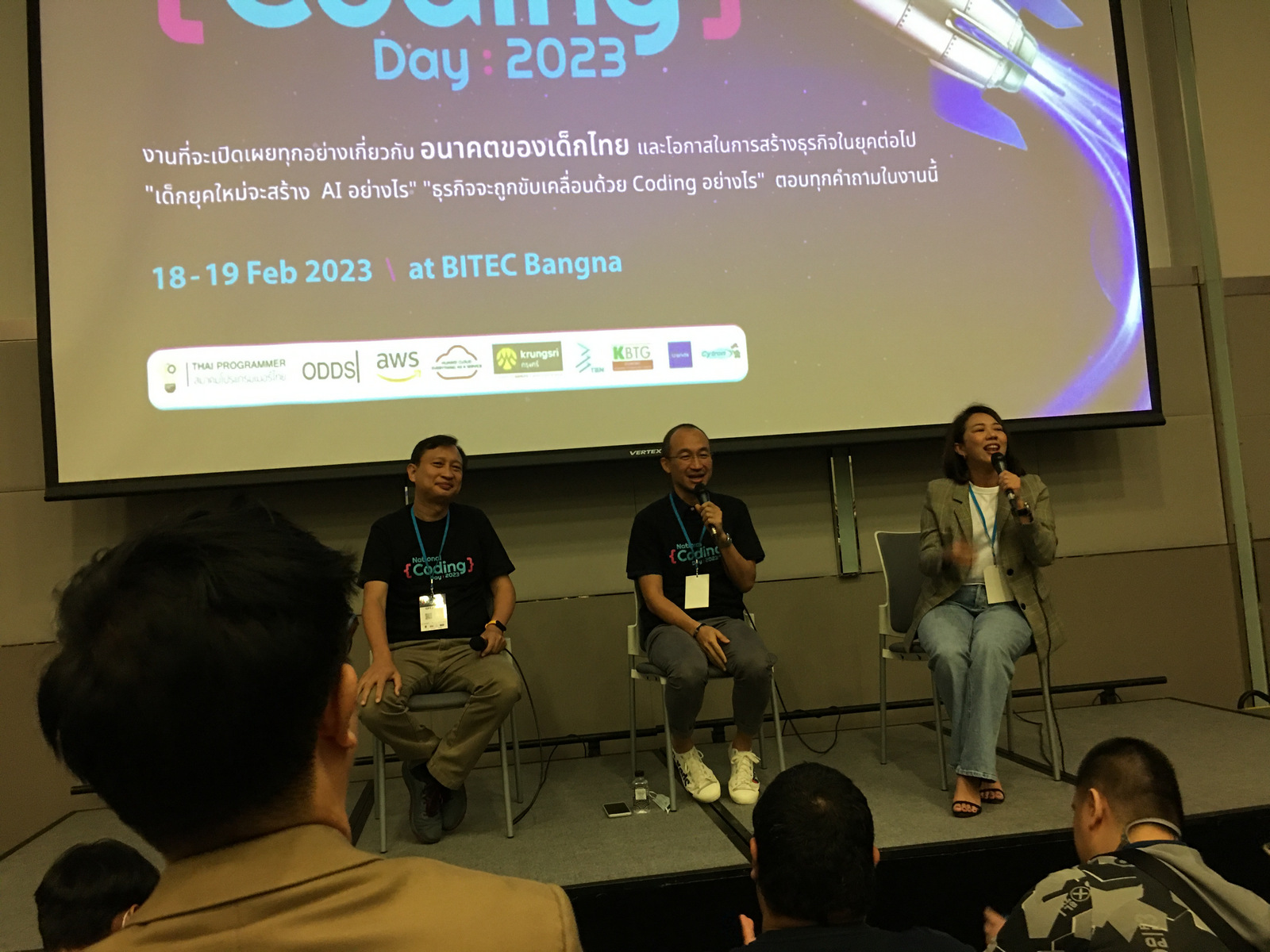 สรุปงาน National Coding Day 2023 @ Bitec Bangna - KarnLab